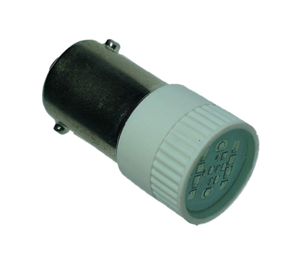 LED-lampe, BA9s, 230V AC, Grøn - Lampe - LTS Shoppen Lemvig